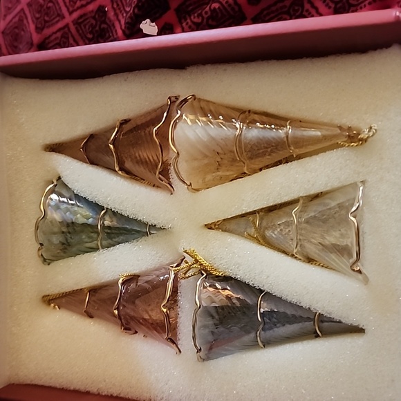 Lenox | Holiday | Lenox Set Of 6 Trees Vintage Never Used New In Box ...